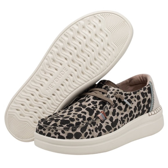 Hey Dude | Shoes | Hey Dude Ladies Wendy Ride Platform Jungle Beige ...